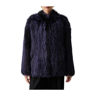 Patrizia Pepe Ecopelliccia Jacke - - Jackets - Damen - Lila - S