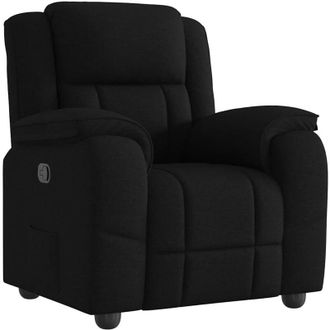 vidaXL Relaxsessel Schwarz Stoff - Vidaxl