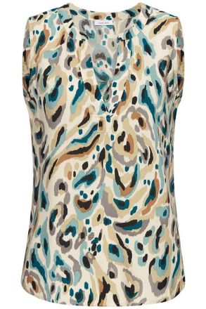 Lascana Blusentop mit Alloverprint und V-Ausschnitt, Blusenshirt, casual