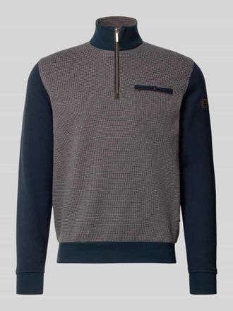 Bugatti Sweatshirt mit Label-Details
