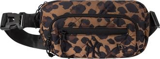 New Era New York Yankees MLB Leopard Quilted Waist Bag Braun Schwarz Tasche - One-Size