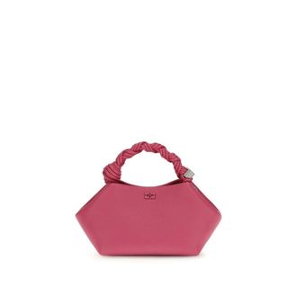 Ganni Petit sac &agrave; main Bou - Femme - Sacs - Rose - Taille: ONE Size