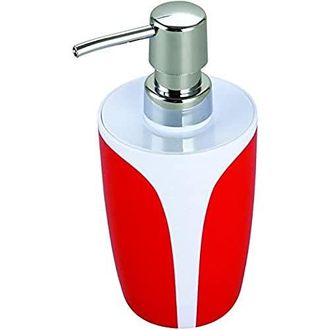 MSV 141499 Seifenspender Kandy in Polypropylen, Rot, 30 x 20 x 15 cm