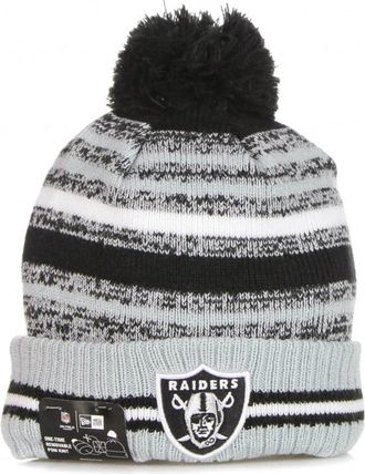 New Era NFL Sport Knit Beanie mit Pom Pom - - Accessories - unisex - Schwarzk - ONE SIZE