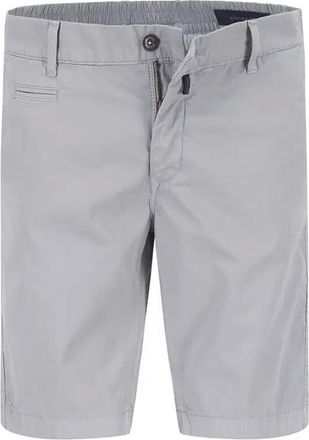 Pierre Cardin Herren Shorts grau Baumwoll-Stretch