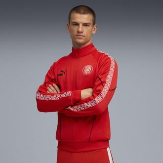 Puma Veste KING Anthem Girona FC Homme, V&ecirc;tements, Rouge, 3XL