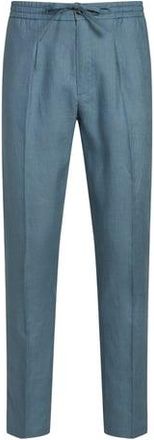 Aur&eacute;lien Pantalon uni en lin