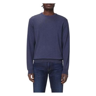 Woolrich Maglia Slavata - - Knitwear - Herren - Blau - S