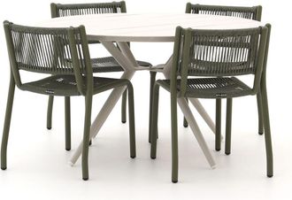 Manifesto Furniture Manifesto Misurina/Sora &oslash; 127 cm Gartenm&ouml;bel-Set 5-teilig