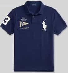 Polo Ralph Lauren Regular Fit Poloshirt aus reiner Baumwolle mit Stitchings