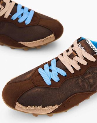 Desigual DesIgual - Baskets de sport r&eacute;tro - Marron