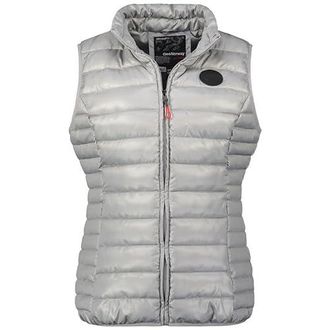 Geographical Norway Annecy Vest Basic Lady - Gilet Femme Chaude Matelassee Sans Manche-Automne Hiver Printemps Ete - Veste Manteau Chaud - Doudounes Manches Courtes Blous