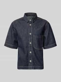 Review Regular Fit Jeanshemd mit Brusttasche