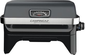Campingaz Barbecue portable Campingaz Attitude 2GO - Br&ucirc;leur en acier inoxydable 2,4 kW - Surface de cuisson fonte &eacute;maill&eacute;e 48 x 26 cm - Compact et l&eacute;ger 13 kg