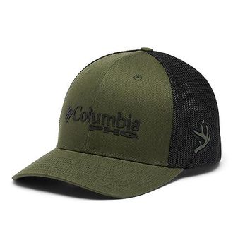 Columbia PHG Logo Mesh Ball Cap Casquette, Surplus Vert/Noir, L-XL Femme