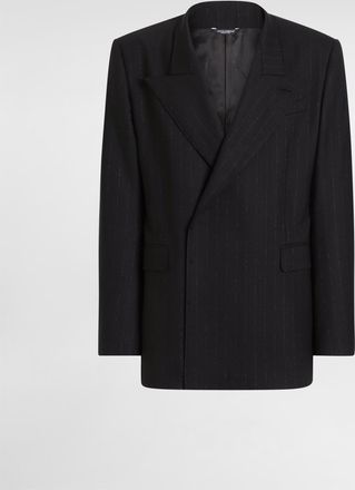 Dolce & Gabbana Sicilia Double-breasted Pinstripe Wool Jacket - Mann Anz&uuml;ge Und Blazer n/d 54
