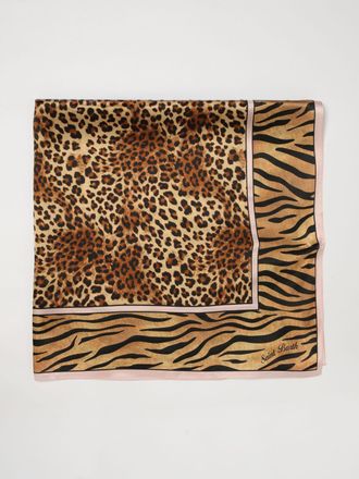 MC2 Saint Barth Quadratisches Seidentuch mit Animal-Print