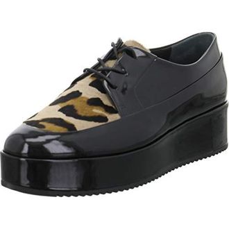 Högl Femme Mody Ballerines fermées, Multicolore Noir Naturel 0110, 37.5 EU