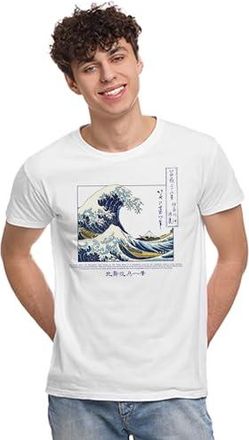 Cotton Division Homme Mehokusts005 T-Shirt, Blanc, M EU