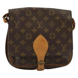 Louis Vuitton Sac bandouli&egrave;re vintage doccasion - Femme - Pre-owned - Brun - Taille: ONE Size