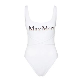 Max Mara Femme, Maillots de bain, Blanc, Taille: 44 FR V&ecirc;tements de mer blancs pour v&ecirc;tements de plage