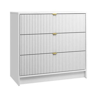 Mirjan24 Commode Comfivo Larmire 102, Blanc, Avec tiroirs, Nombre de tiroirs: 0, 75x80x40cm