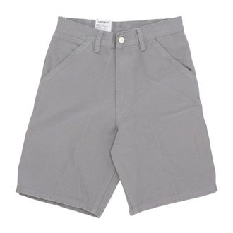Carhartt Work in Progress Kurze Stoffhose mit Werkzeugtasche - - Shorts - Herren - Grau - W36