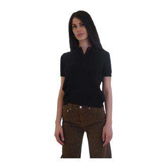 Ralph Lauren Damen, Strickwaren, Schwarzk, XSGr&ouml;&szlig;e