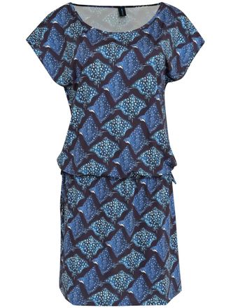 Lygia & Nanny robe Shiva à coupe courte - Bleu