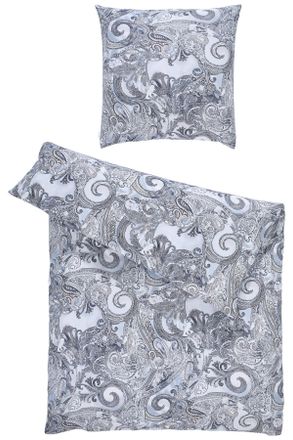 ESTELLA Bettw&auml;sche Atelier, Platin, Textil, Paisley, 135x200 cm, Oeko-Tex Standard 100, Schlaftextilien, Bettw&auml;sche, Bettw&auml;sche, Jersey-Bettw&auml;sche
