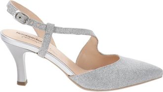 Nero Giardini Femme, Chaussures, Gris, Taille: 36 EU Escarpins Classiques en Cuir &agrave; Talons Hauts