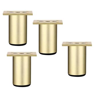 Generic 5-40CM Lange M&ouml;belf&uuml;&szlig;e Aus Aluminiumlegierung/Verstellbare Schrankf&uuml;&szlig;e Aus Metall, Inklusive Schrauben, F&uuml;r Sofas, Betten, K&uuml;che, Tische Und St&uuml;hle(Go