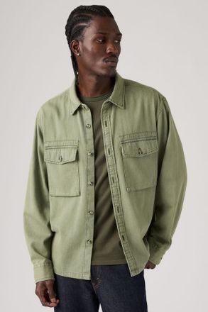 Levi's Waller Relaxed Shirt - Homme - Vert / Waller Olive Wash - 2XL