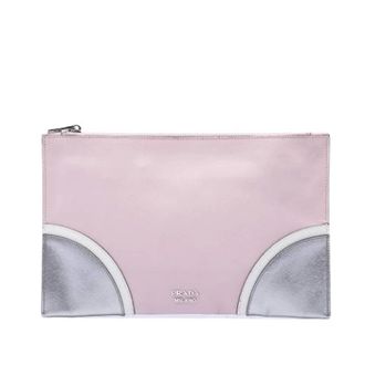 Prada Pre-owned Sacoche Saffiano - Femme - Pre-owned - Rose - Taille: ONE Size