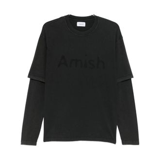Amish Herren, Oberteile, Schwarzk, SGr&ouml;&szlig;e