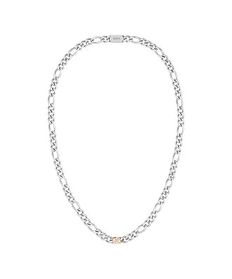 BOSS BOSS Jewelry Gliederhalskette oder Armband f&uuml;r Herren Kollektion RIAN aus Zweifarbiges Edelstahl, Necklace
