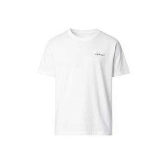 Off-white Femme, Tops, Blanc, Taille: 40 FR T-shirt &agrave; imprim&eacute; fl&egrave;che m&eacute;tal