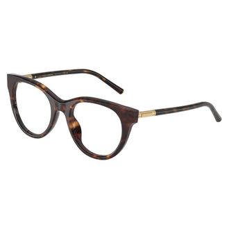 Dolce & Gabbana Optische Brille - - Accessories - Damen - Braun - 51 MM