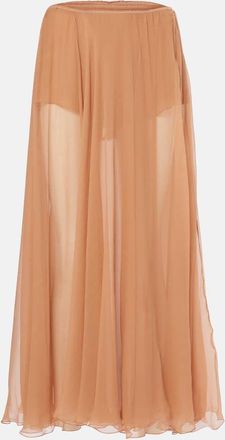 Chloé Chloé Midirock aus Seidenmusselin