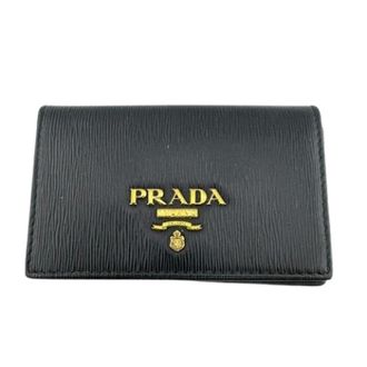 Prada Porte-cartes de visite Pre-owned - Femme - Pre-owned - Noir - Taille: ONE Size