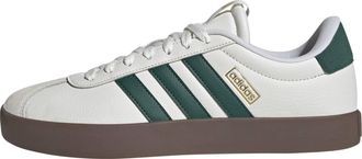 adidas Herren VL Court 3.0 Shoes, core White/Collegiate Green/GUM5, 40 2/3 EU