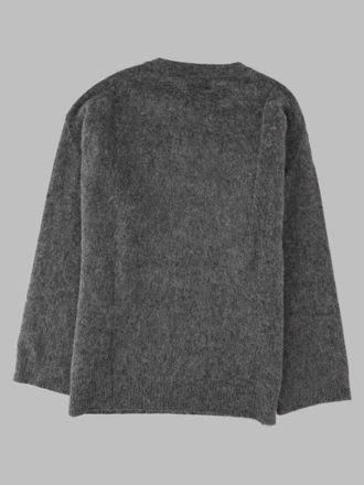 Ganni Teddy Mushroom Sweater - Grey