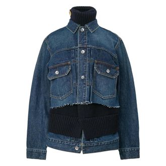 sacai Denim Jackets - - Jackets - Damen - Blau - S