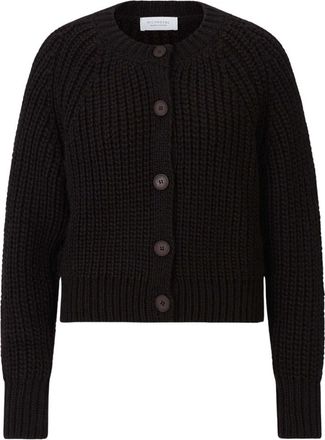 Rich & Royal Rich & Royal - Cardigan btn Chunky - Femme - Pulls - Brun - Taille: 38 FR