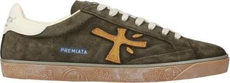 Premiata Femme, Chaussures, Vert, Taille: 42 EU Steven 7627 Baskets