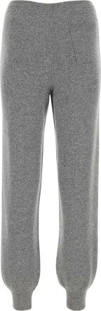 Prada Cashmere-Blend Joggers - Gray