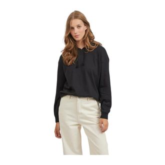 Vila Vila, Damen, Sweatshirts & Hoodies, Schwarzk, 2XLGr&ouml;&szlig;e