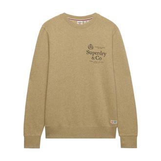 Superdry 1954 Company Relaxed Sweatshirt - - Sweatshirts & Hoodies - Herren - Beige - XL