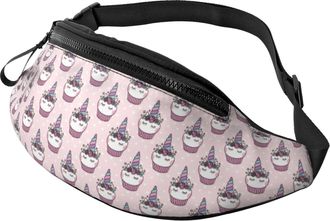 Generic H&uuml;fttasche Multifunktionale Handytasche Tasche S&uuml;&szlig;er Cupcake Mode Lauftasche F&uuml;r Fitness Aktivit&auml;ten Radfahren 14X35Cm