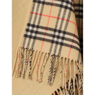 Burberry Check Cape - Beige